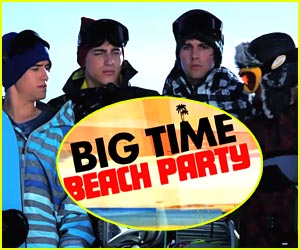 NoveFamous- Big time rush y Drake bell: Big Time Beach Party por fin en ...