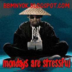 Animated BBM Display Pictures: Monday Are Stressfull
