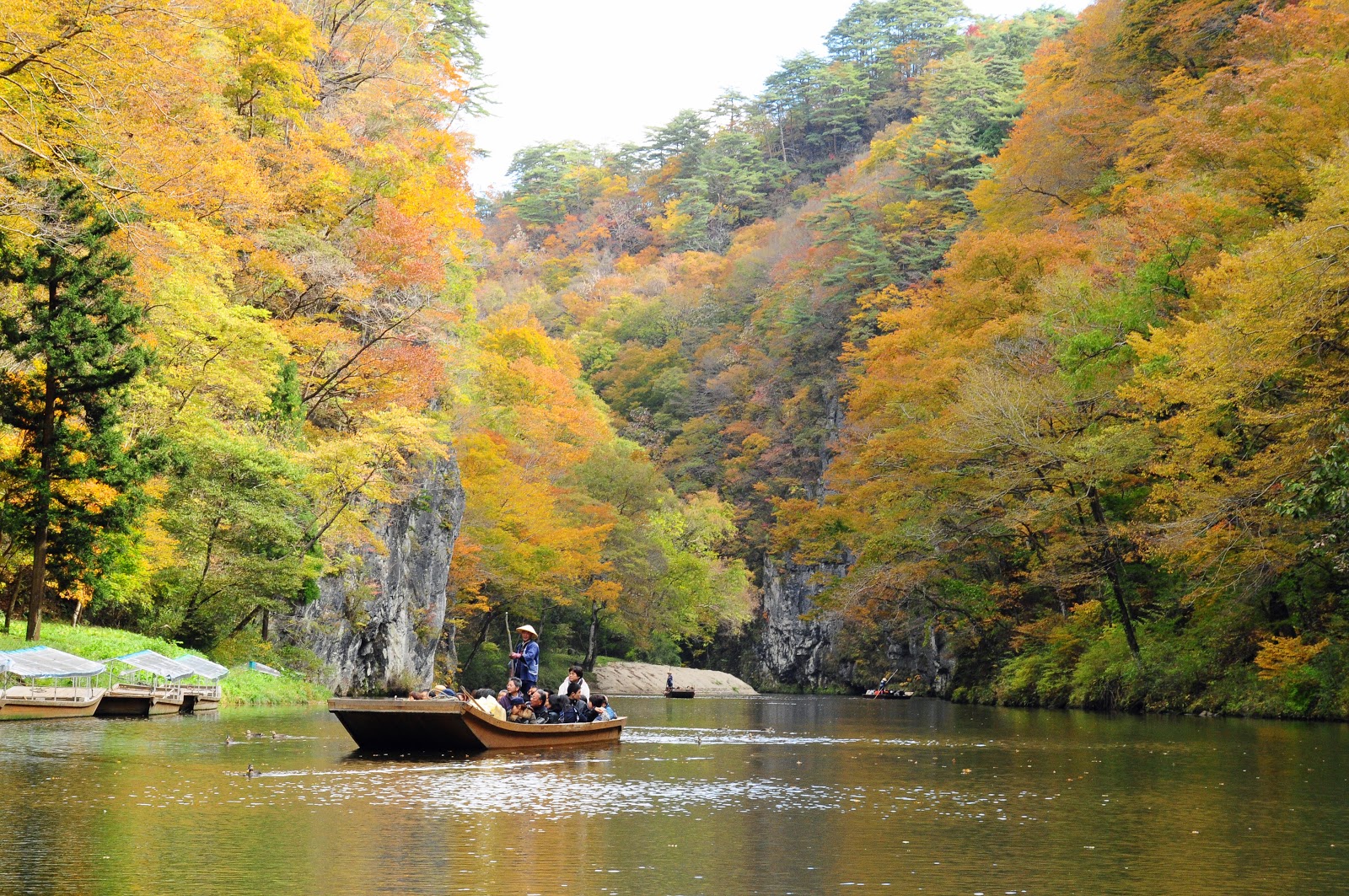 Japan Wow : ไปเที่ยวโตรกผา Geibikei และ Genbikei Gorge แหล่งธรรมชาติสวย ...