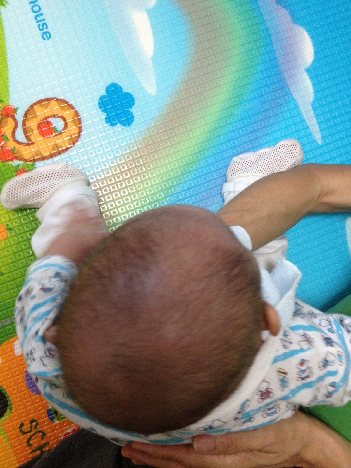 Hello Bunny Baby & Snakey Junior!: Plagiocephaly (flat-head ...