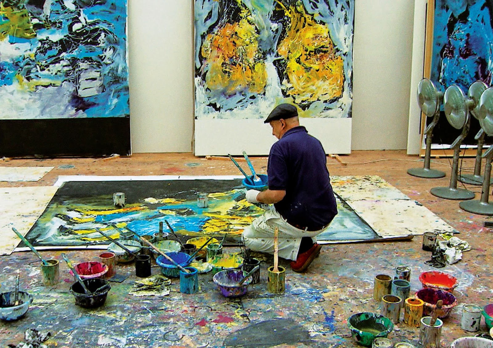 MY MAGICAL ATTIC: GEORG BASELITZ: MAGICIAN OF COLOURS