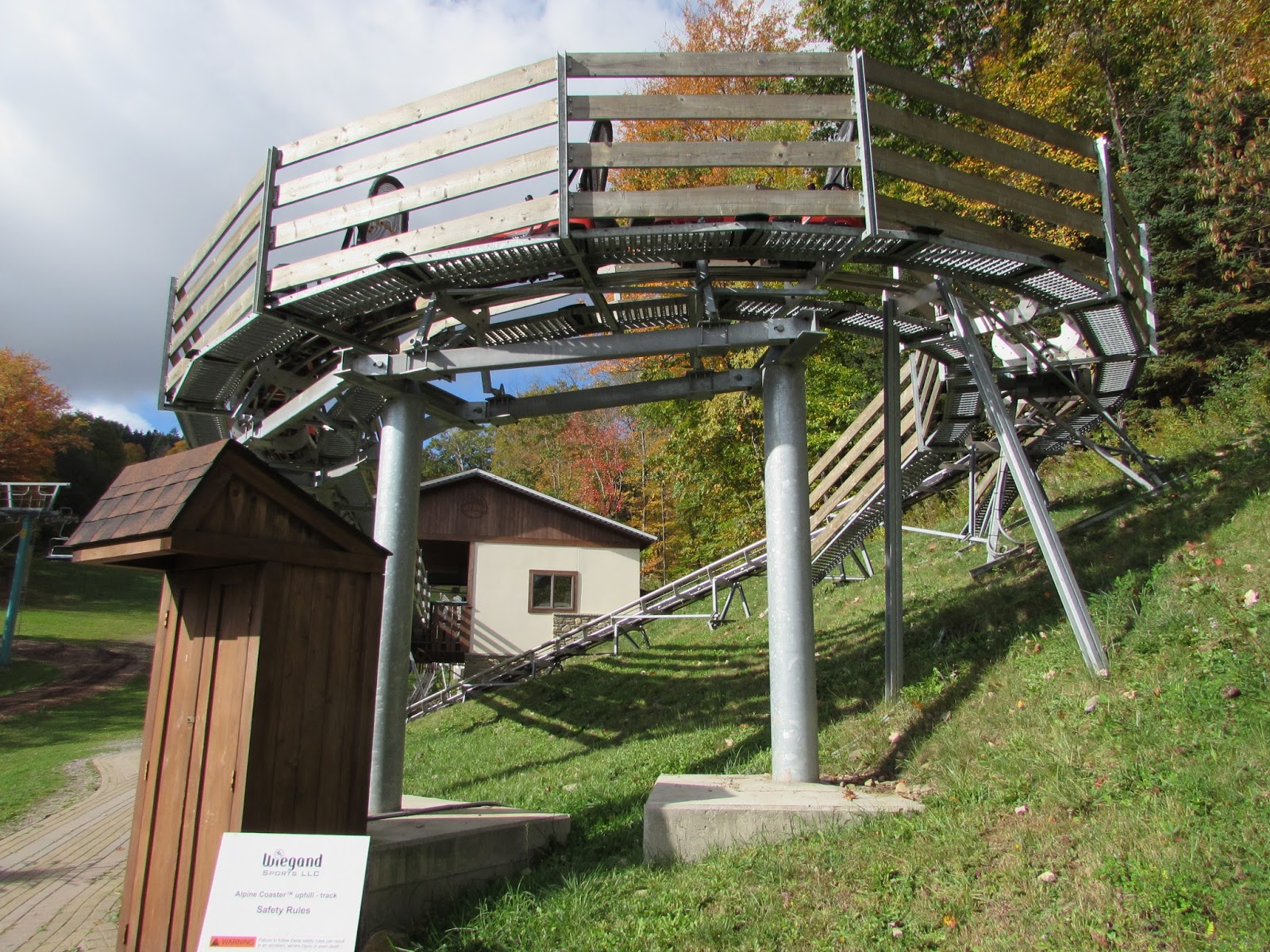 Holiday Valley Sky High Mountain Coaster, Ellicottville, NY | Coaster ...