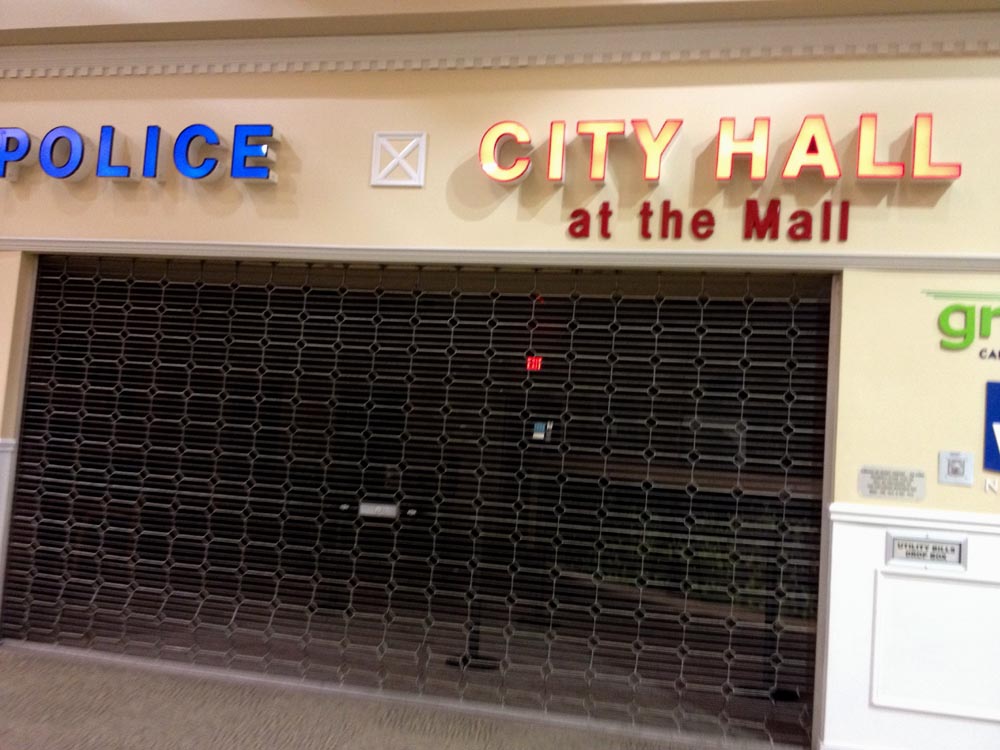 Sky City: Retail History: Parkwood Mall/Wilson Mall: Wilson, NC