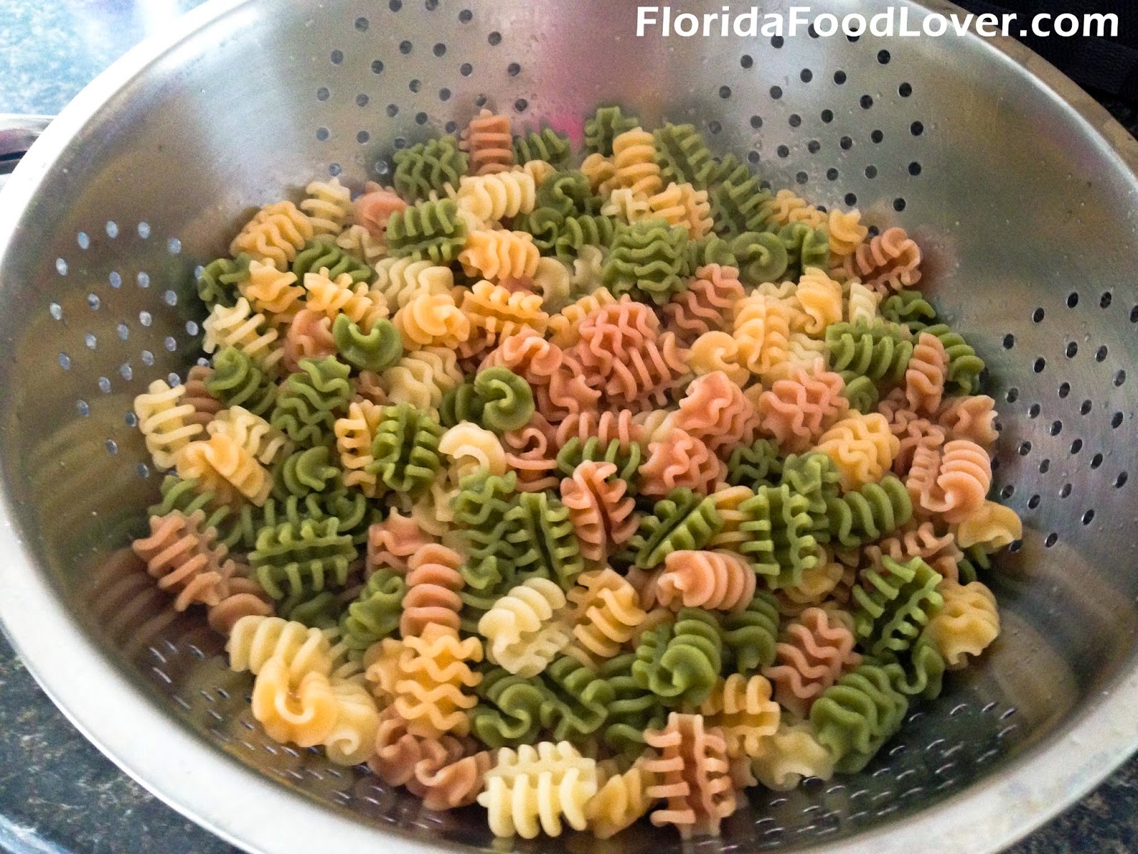 Florida Food Lover: Vegetable Radiatore Pasta