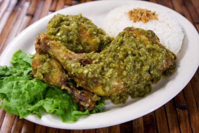 Indonesian Culinary Recipe: Grilled Chicken Green Chili (Ayam Bakar ...