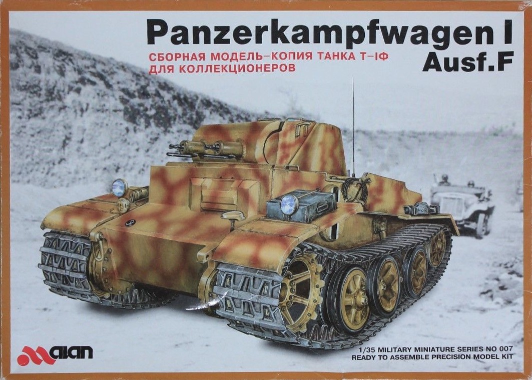 Bunte Schachteln - Box Art & Great Models: Panzerkampfwagen 1 Ausführung F