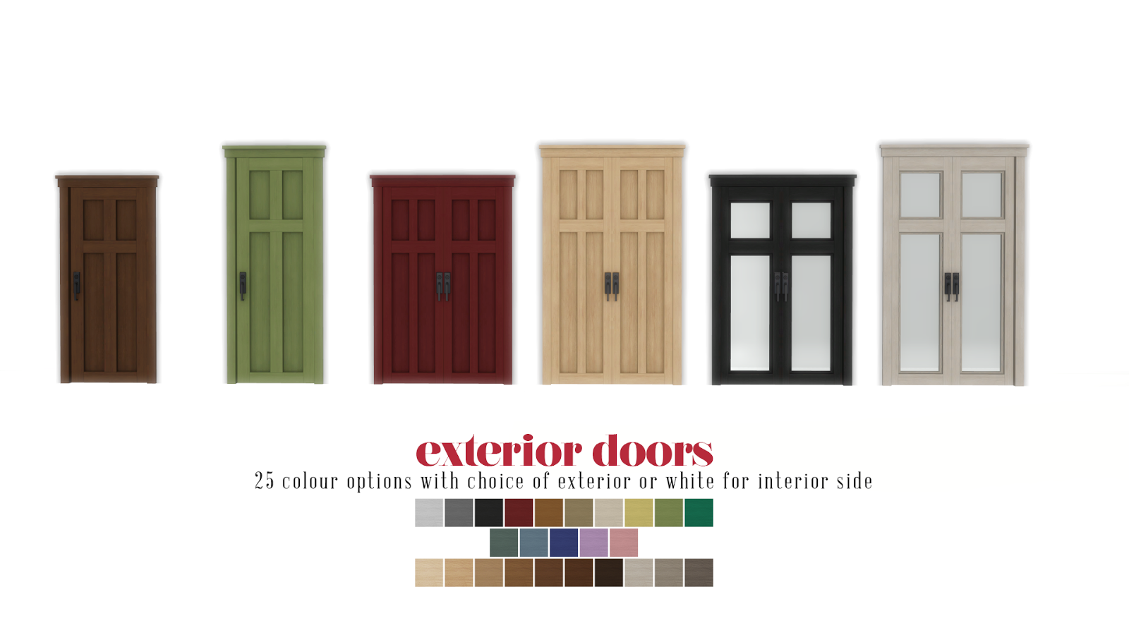 Simsational Designs: Austere Build Set