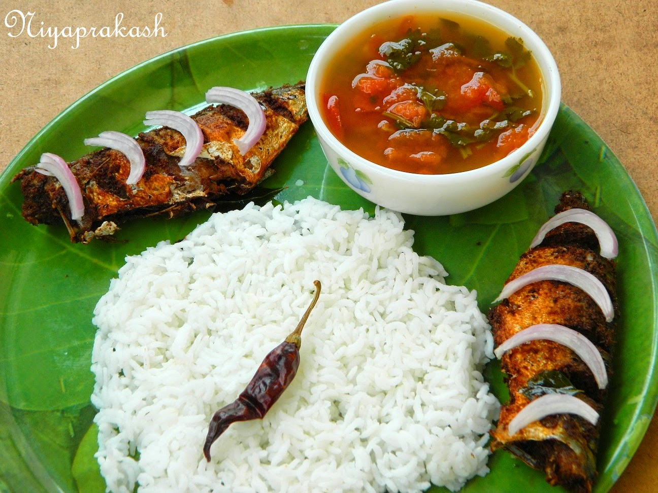 Niya's World: Mackerel / Ayala Fry (Kerala style fish fry - Tawa method)