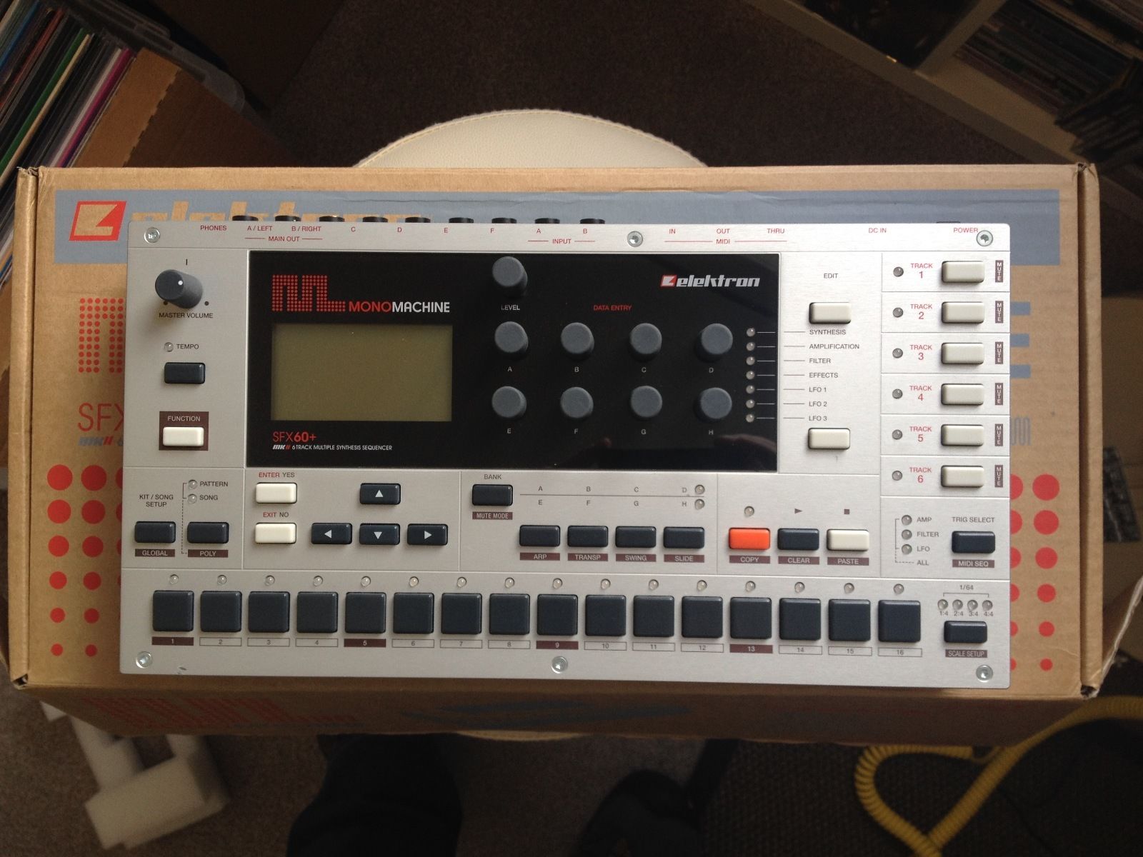 MATRIXSYNTH: Elektron Monomachine SFX60+ MkII Sexy Swedish Synthesizer ...