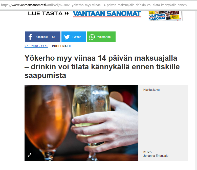 Talopaketti Talo Rautio: Enää ei kannata hakea viinaa Virosta