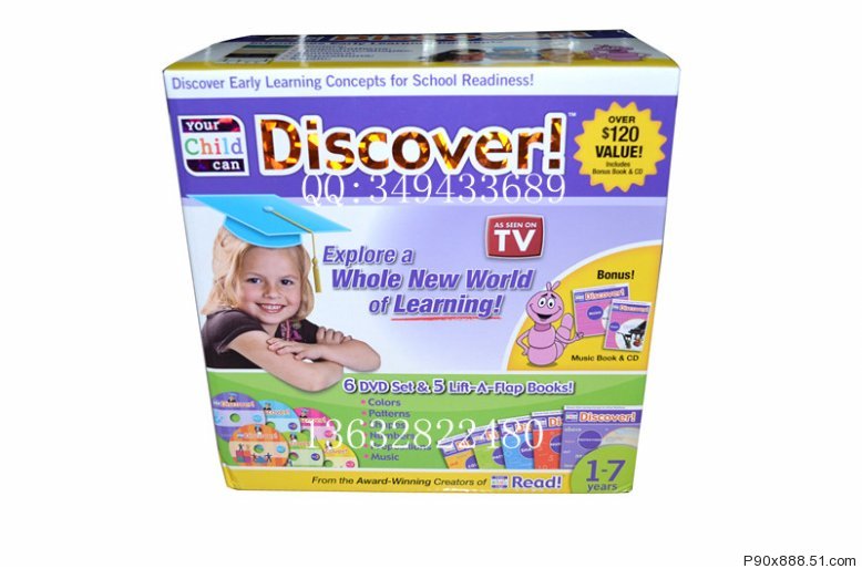 Shoppe De Wonderland: Brand New Your Child Can Discover DVDs and Books