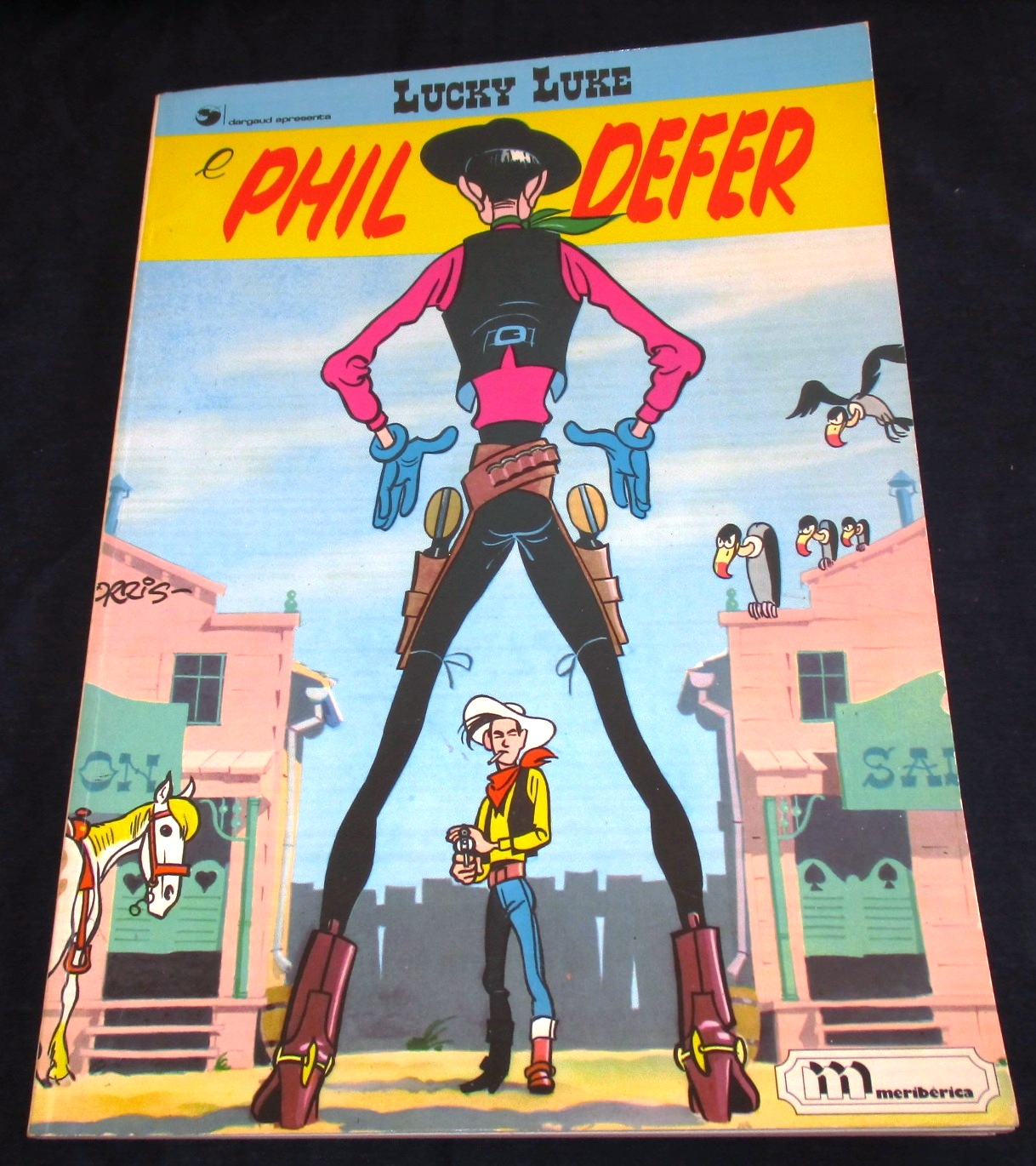 Livraria Alfarrabista Eu Ando A Ler: Livro Bd Lucky Luke e Phil Defer ...