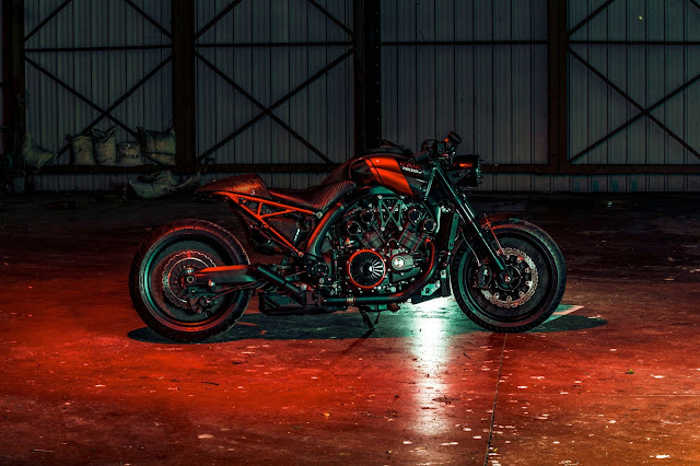 V Max 1700 Fast Ruby - RocketGarage - Cafe Racer Magazine