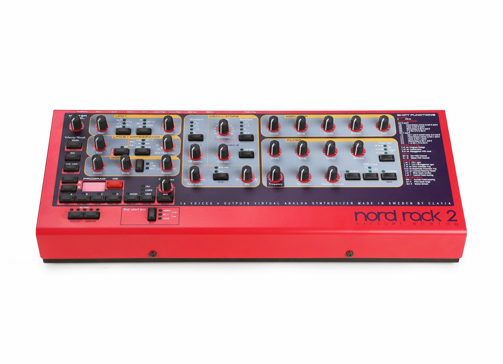MATRIXSYNTH: Clavia Nord Rack 2 Virtual Analog Synth