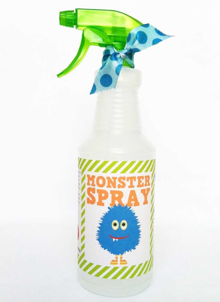 DIY Monster Spray For Getting Rid Scary Creatures - Handy DIY