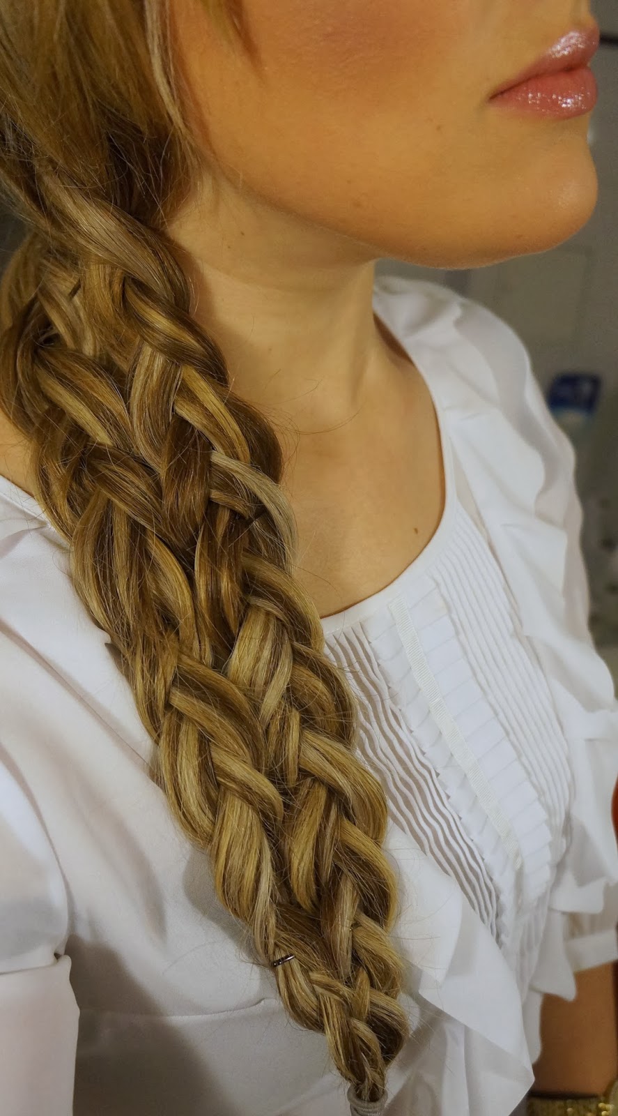 beauty by ulla: *Doppelter geflochtener Zopf*