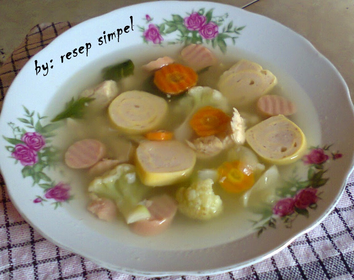 Sayur Sup Sederhana | Resep Masakan Simpel