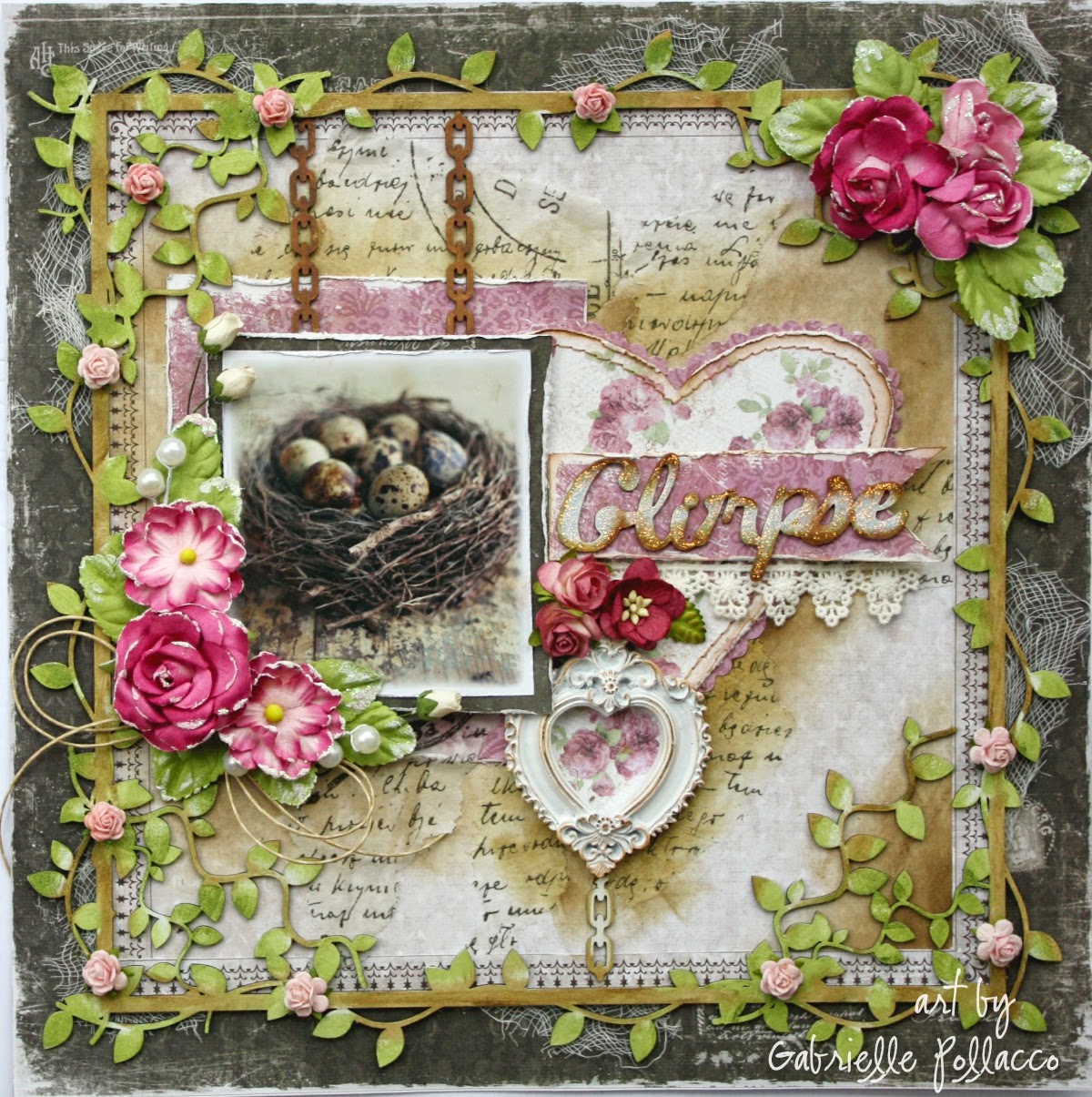 Such a Pretty Mess: NEW! Scrapbook Diaries Kit Page & VIDEO TUTORIAL ...