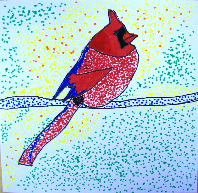 Art at Midway Middle School: The Science of Pointillism