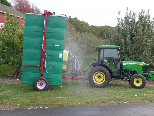 MassCon Project: Tunnel Sprayer Lifted Upright and Assembled