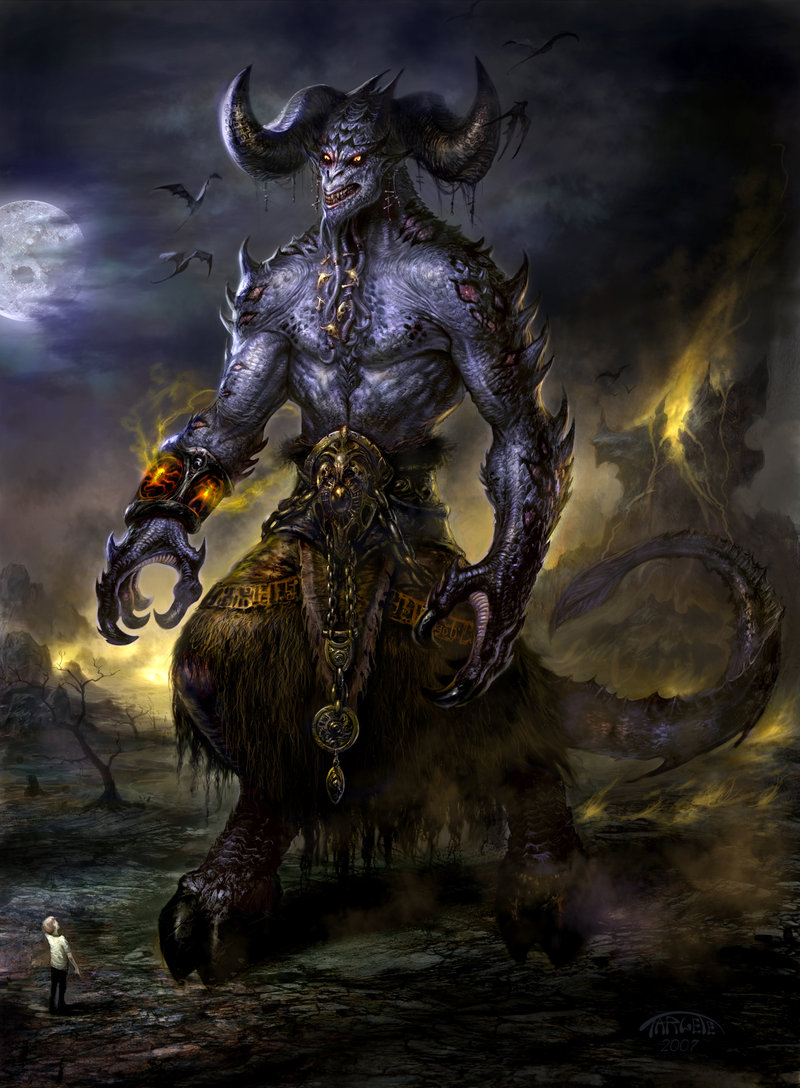 MUNDO NA FORCA: A R T E - 50 imagens de demonios (Demons Images)