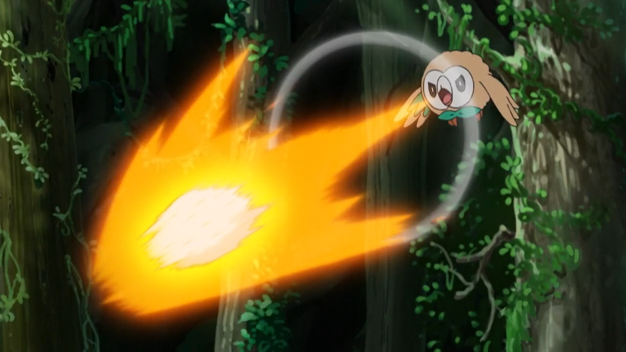 Attack Dex - Rowlet ~ Pokémonster Dex || Acervo de Imagens de Digimon e ...