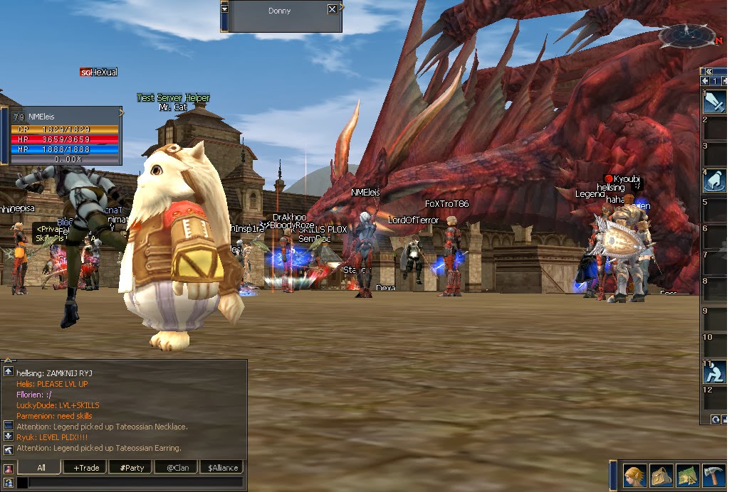 Lineage 2 - best mmo ever: Old C4 / C5 Lineage 2 gameplay screenshots