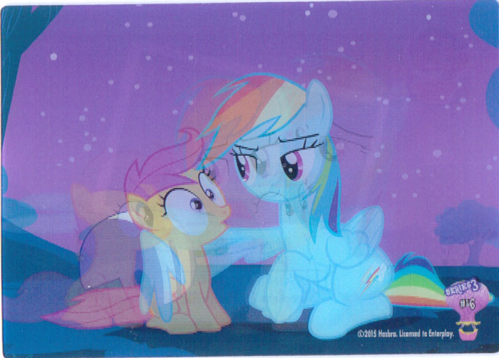 My Little Pony Rainbow Dash Series 3 Trading Card | MLP Merch