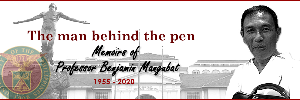 BENJAMIN MANGUBAT: MAY ISANG BUHAY NA BAYANI