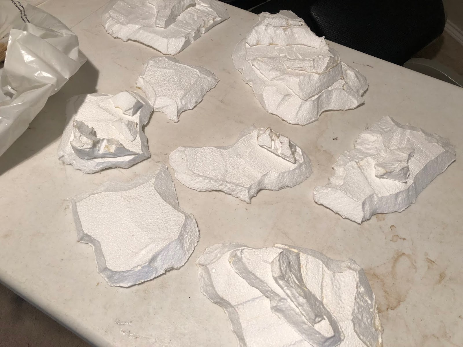 Creating Your Own Terrain.... Out of Styrofoam - Faeit 212