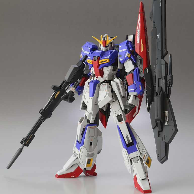 Custom Build: RG 1/144 MSZ-006 Zeta Gundam + Hyper Mega Launcher