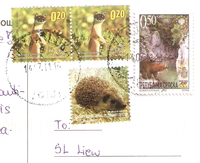 Postcard A La Carte: Bosnia and Herzegovina - Poste Srpske - Banja Luka ...