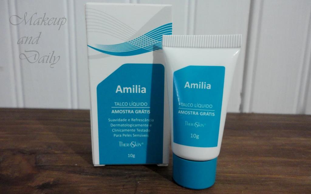 Makeup and daily: Testei: Talco Líquido Amilia - TheraSkin