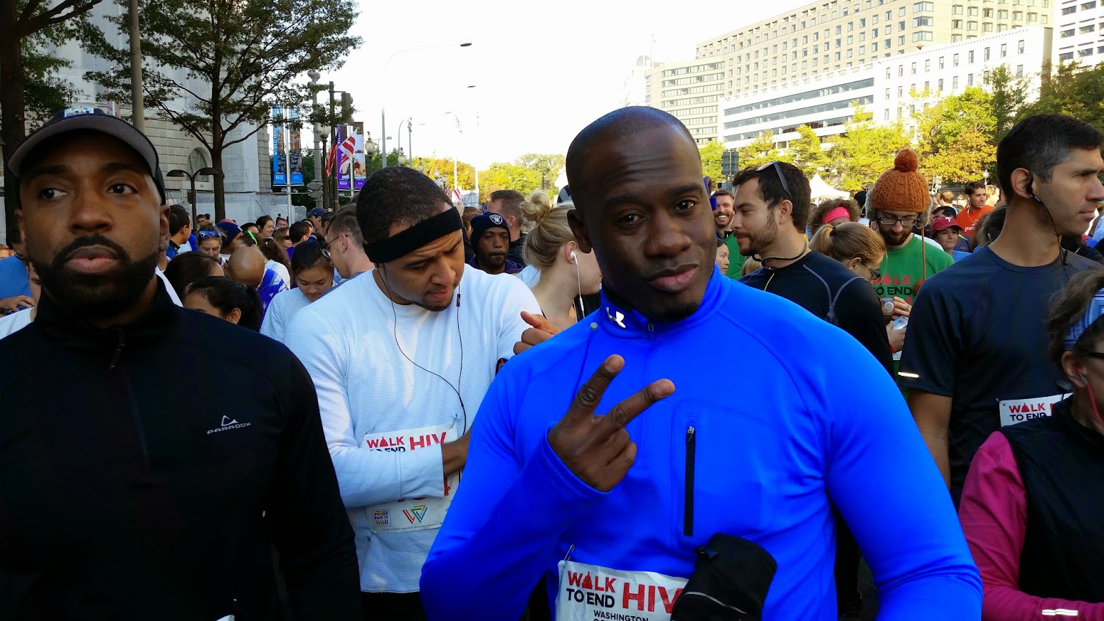 Kirk Tanter Blog: "5k Walk to END HIV" at Freedom Plaza in Washington DC