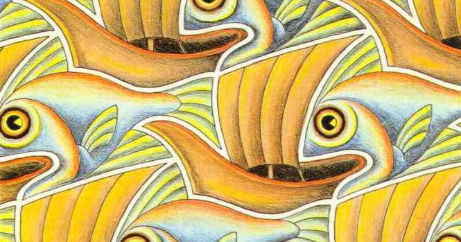 Mc Escher Tessellations Fish