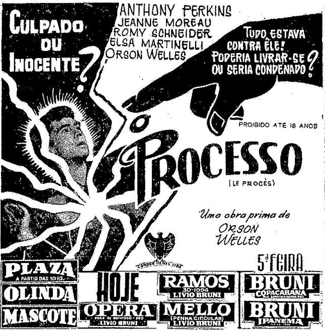 projetor antigo: O Processo 1962 Multi Subs