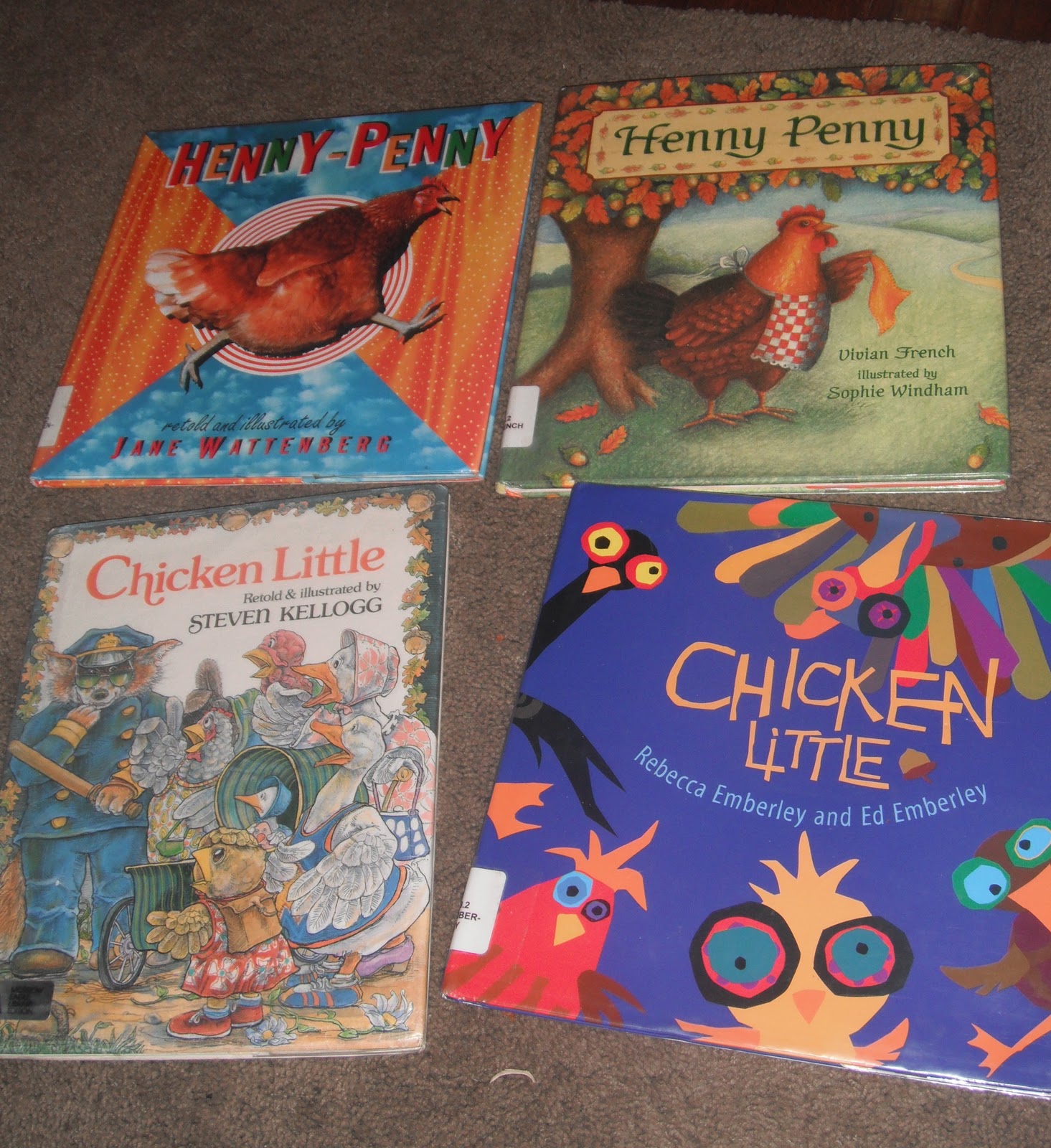 Bookworm Fun: Chicken Little/ Henny Penny