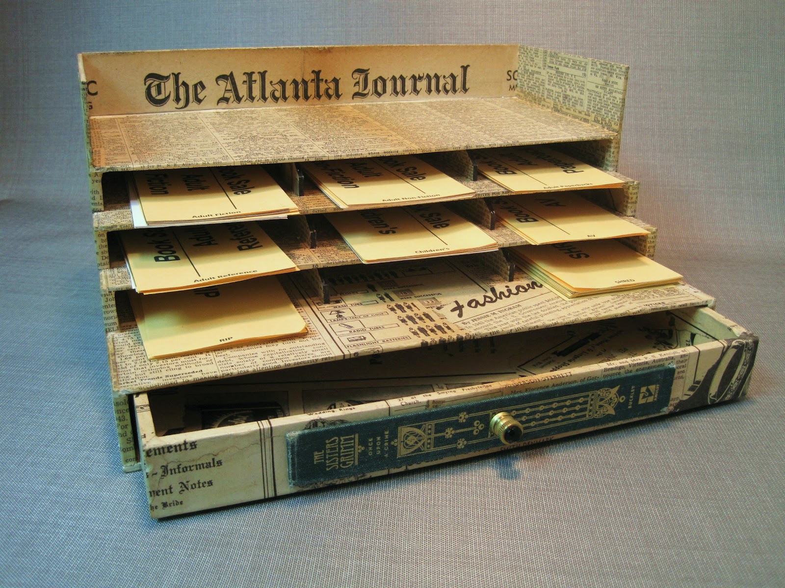 Library Sorter from book board - smARTaleck studio