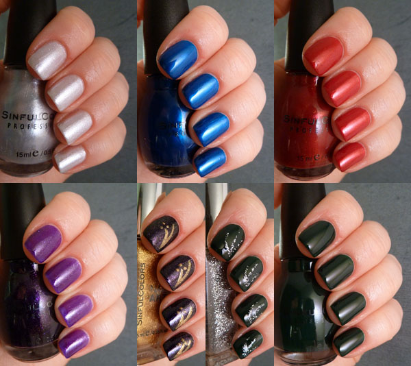 Sinful Colors Color List