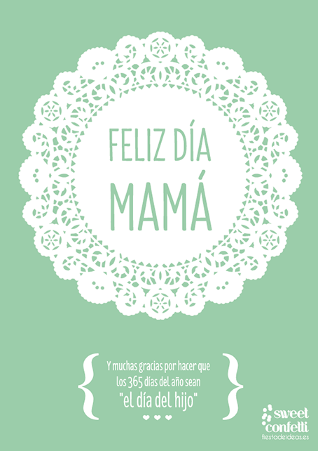 Mamás creativas: Imprimibles para el Día de la Madre