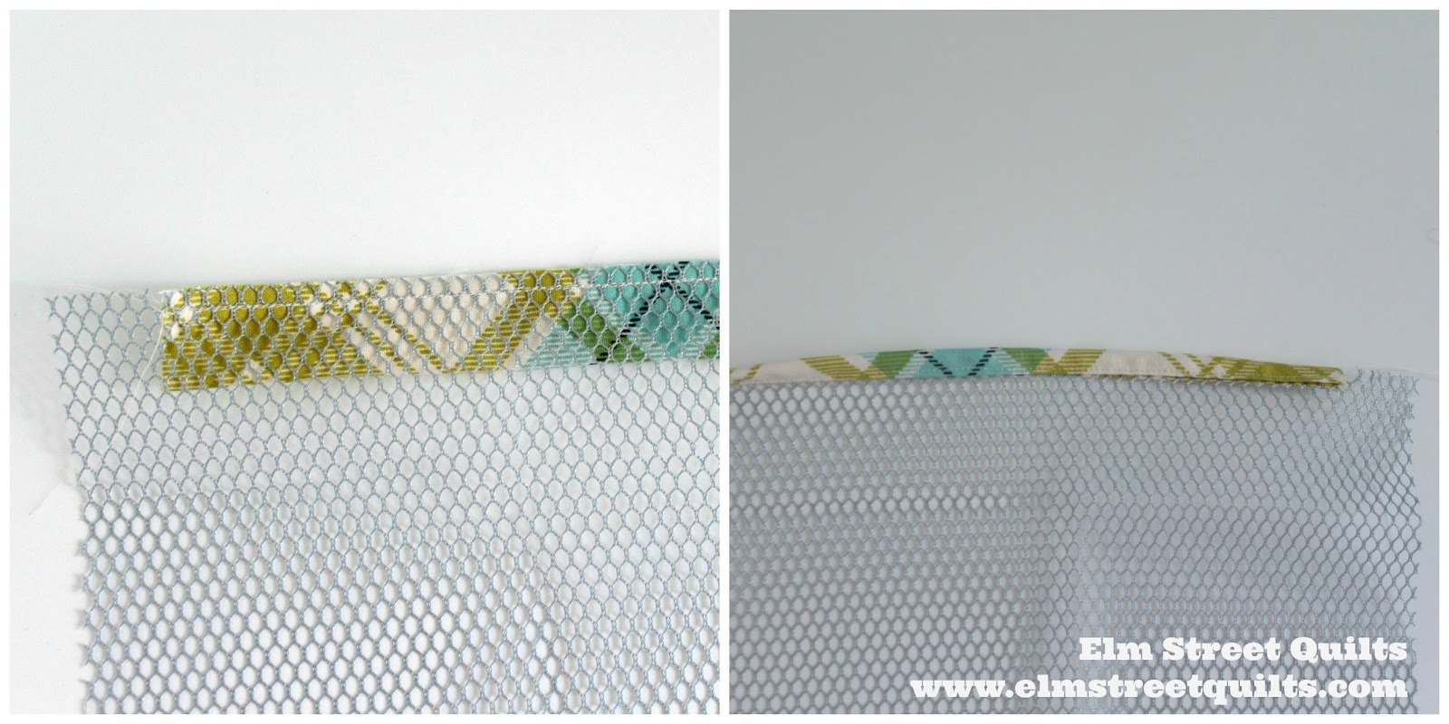 Bag It - Mesh Travel Bag Tutorial | Elm Street Quilts