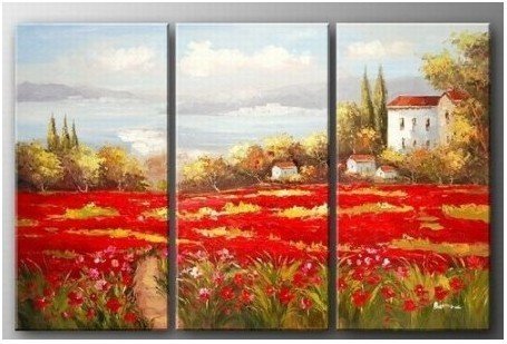 A Million Suns: Italian Abstract Painting Decoration Unstretch