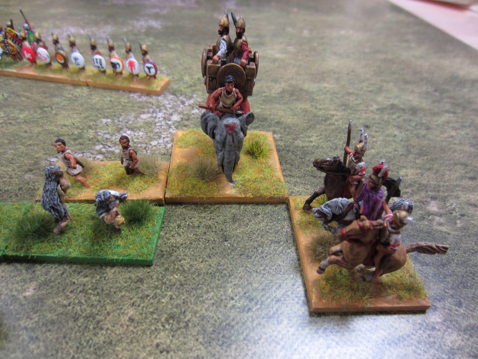 WarToGame: [DBA - PUNICA] La trébie, un début de campagne terrifiant