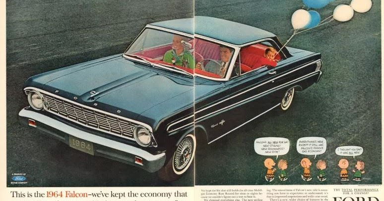 Just A Car Guy: How about this, Ford had the Peanuts gang in their ...