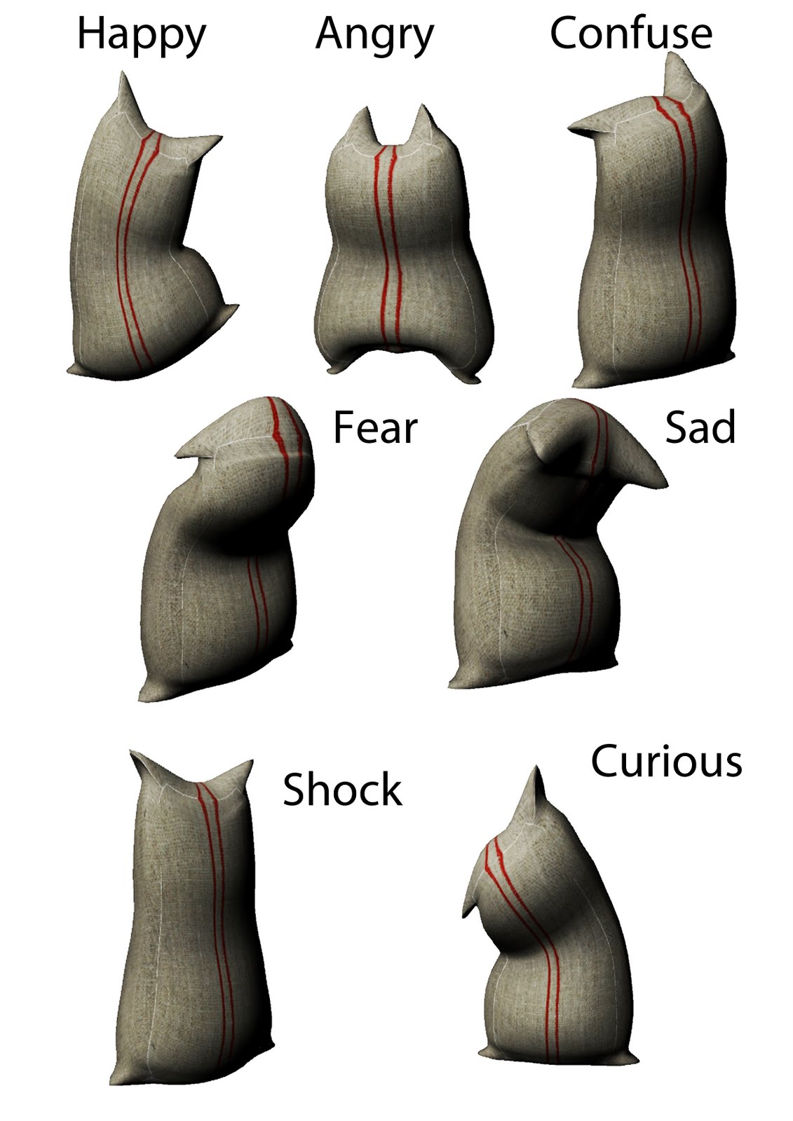 Zenkail's Mind: Free flour sack 3D model download for Maya