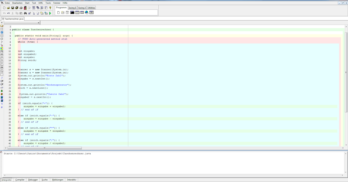 GA-Programmieren lernen&tutorial: Endlich Programmieren