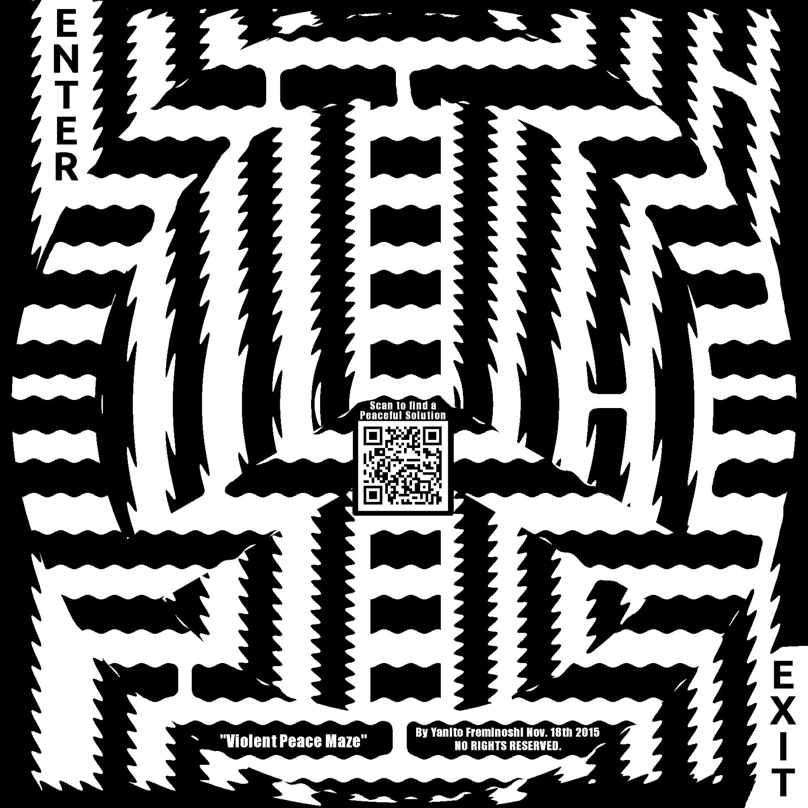 Crazy Maze Art
