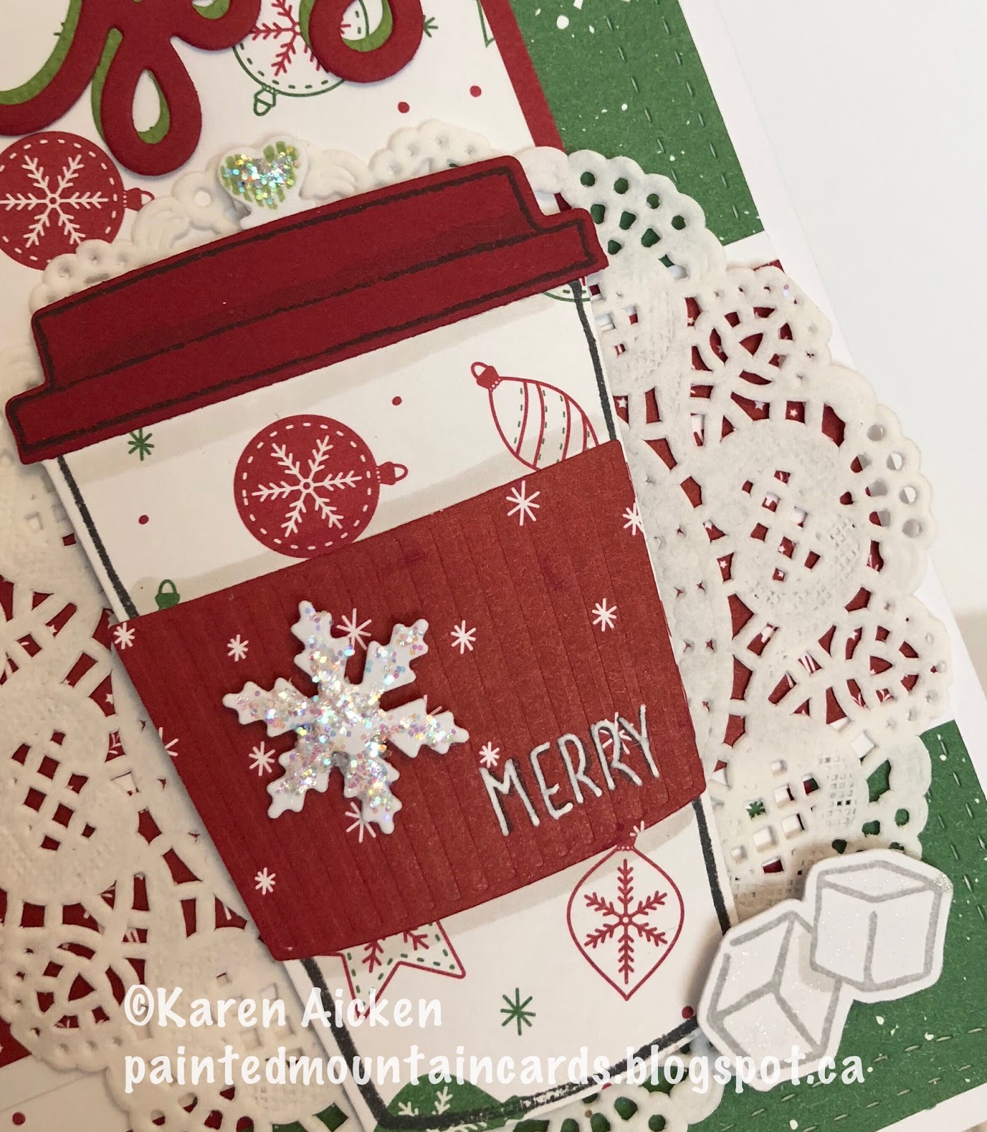 Painted Mountain Cards: 'Oh Joy' Coffee Christmas Cards for the Coffee ...