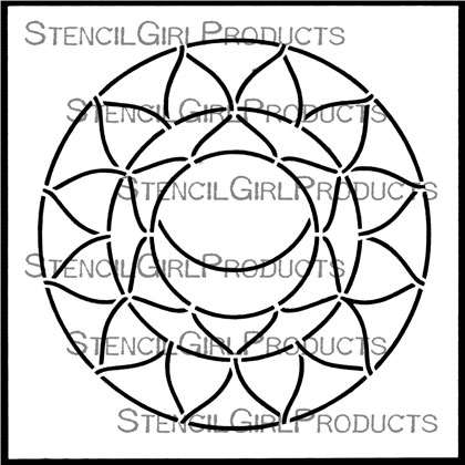 StencilGirl® Talk: The 7 Chakra Stencil Set by Kathryn Costa is here!